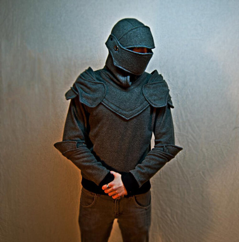 Grey Knight Armored Hoodie | BespokeBug